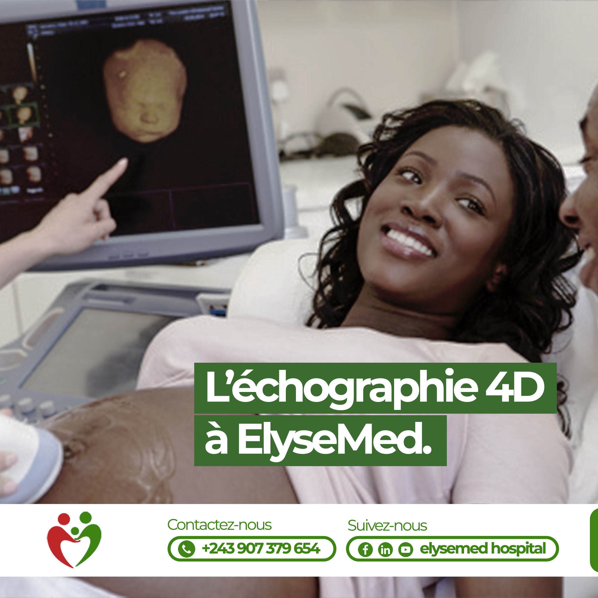 L’Echographie En 4D - Elysemed Hospital
